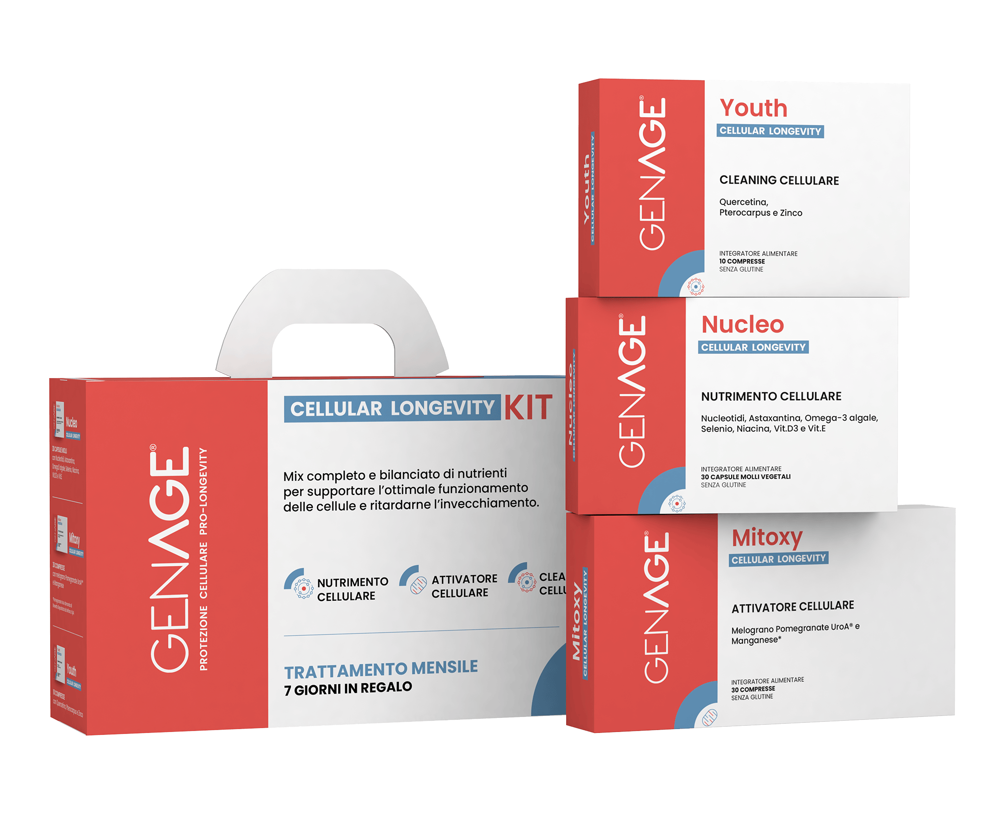 Cellular Longevity KIT - Kit Completo Longevità Cellulare